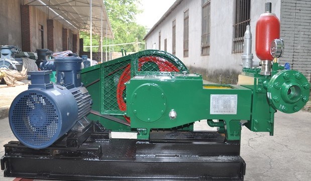 Powerful Crude Oil Transfer Pump , Triplex Horizontal Plunger Type Pump